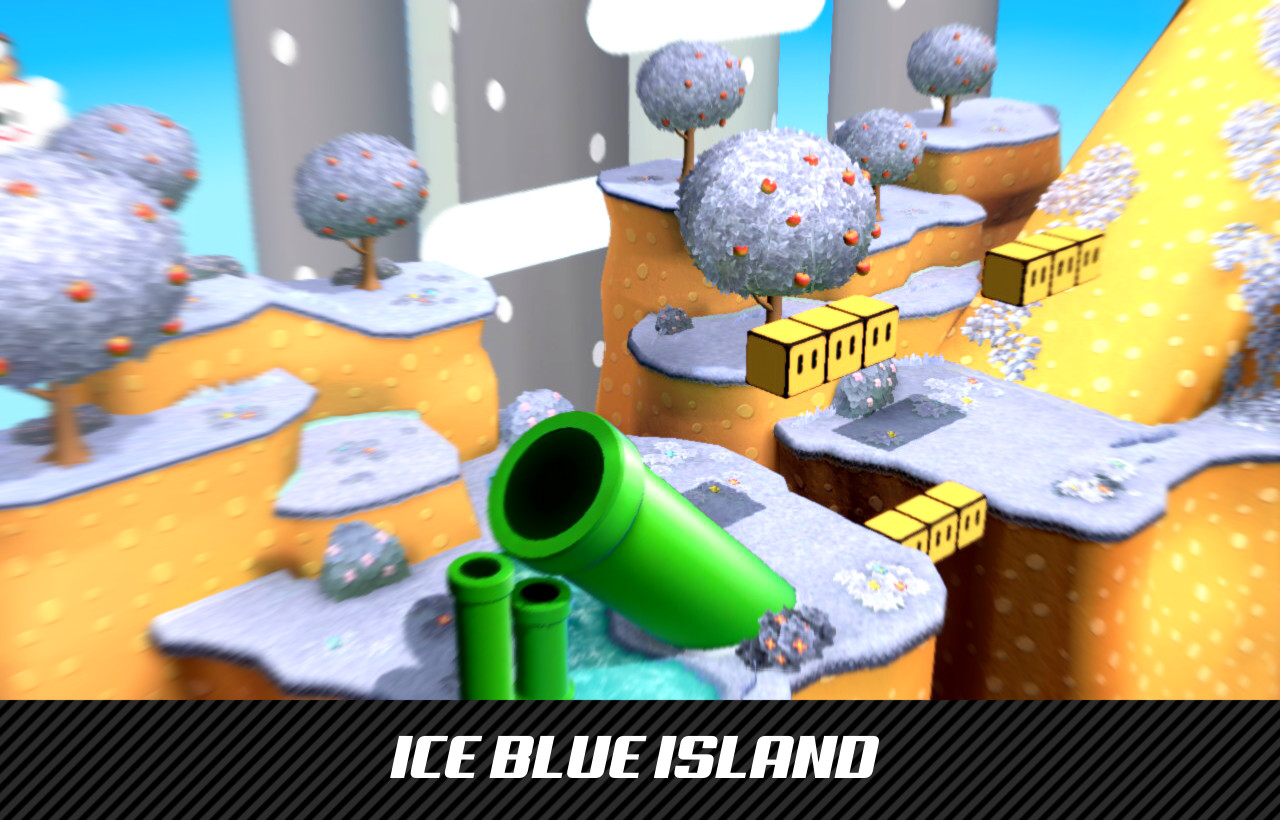 Ice Blue Island Mod for Super Smash Bros. Ultimate | SSBU Mods