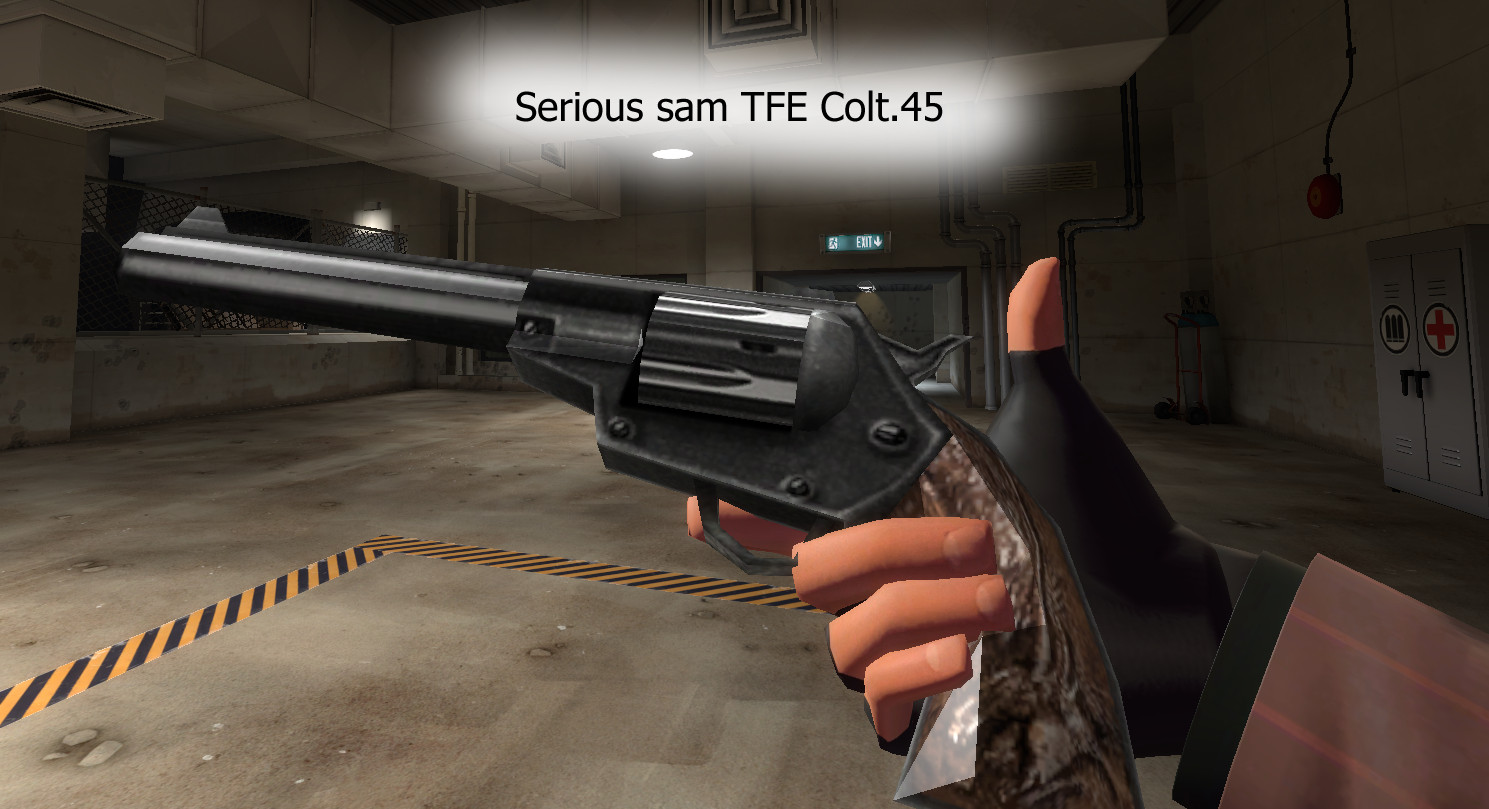 Serious Sam TFE Revolver (colt) Mod for Team Fortress 2 | TF2 Mods