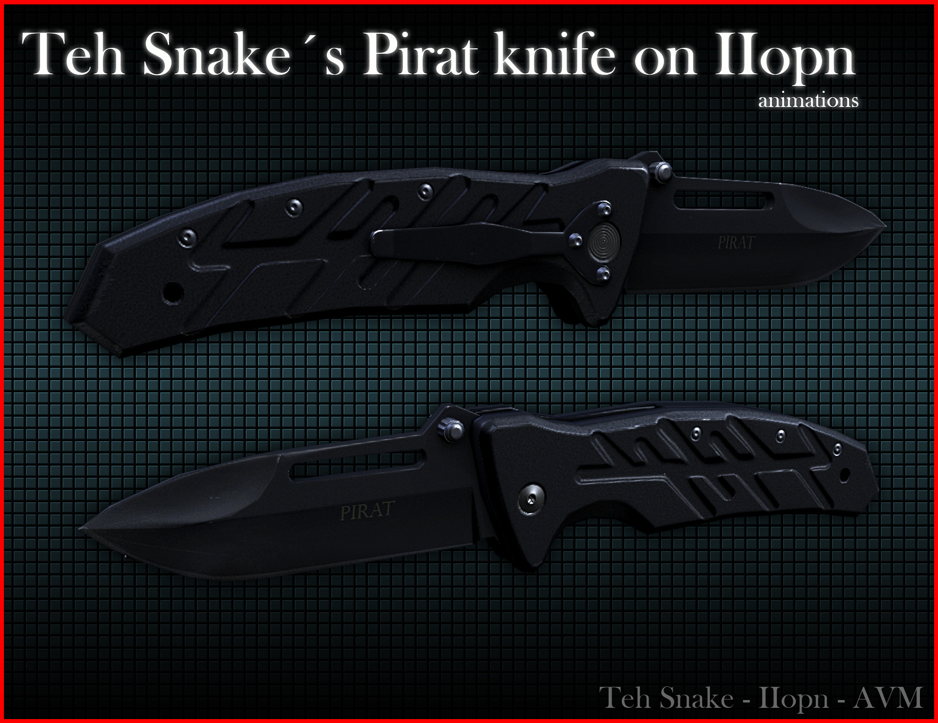 Teh Snake´s Pirat knife on IIopn animations Mod for Counter-Strike ...