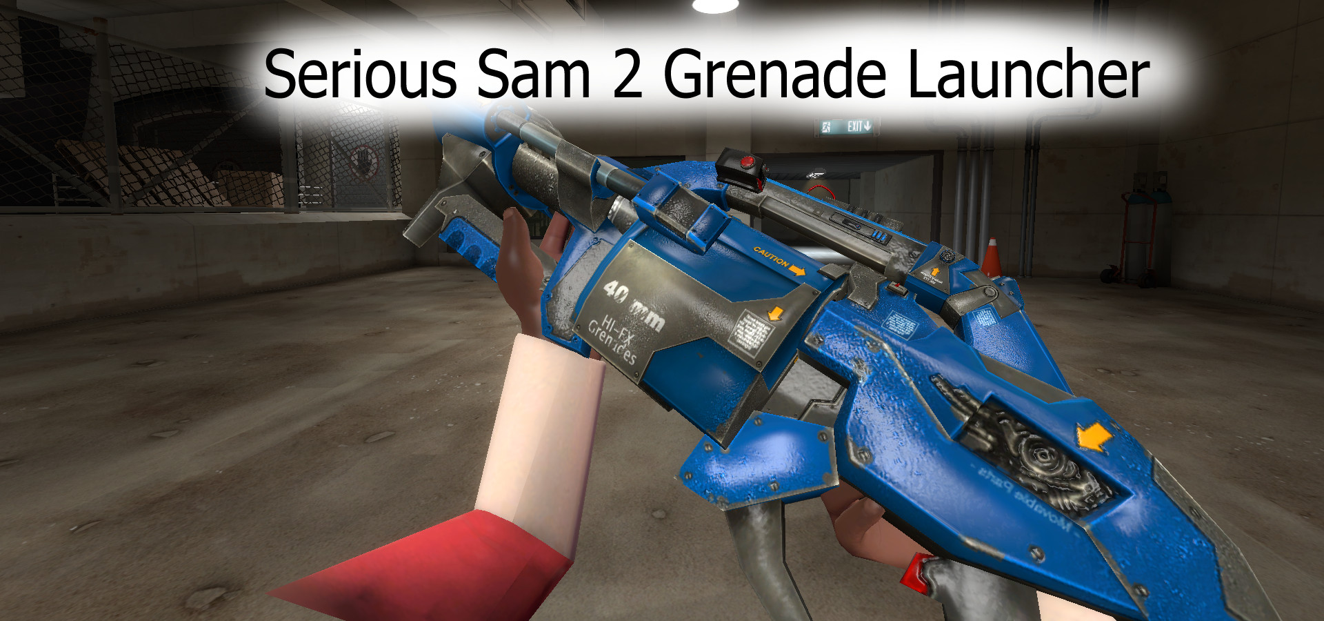 Serious Sam 2 Grenade Launcher Mod for Team Fortress 2 | TF2 Mods