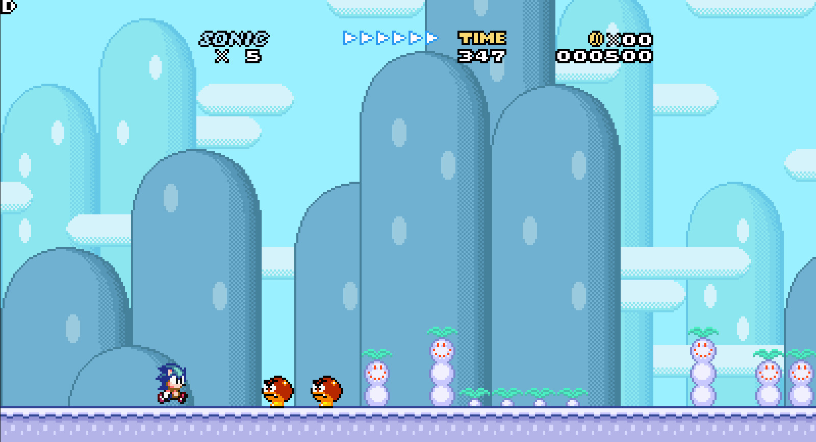 SMW STYLED SONIC IN SONIC BOLL (Over Mario) [Sonic Boll] [Mods]