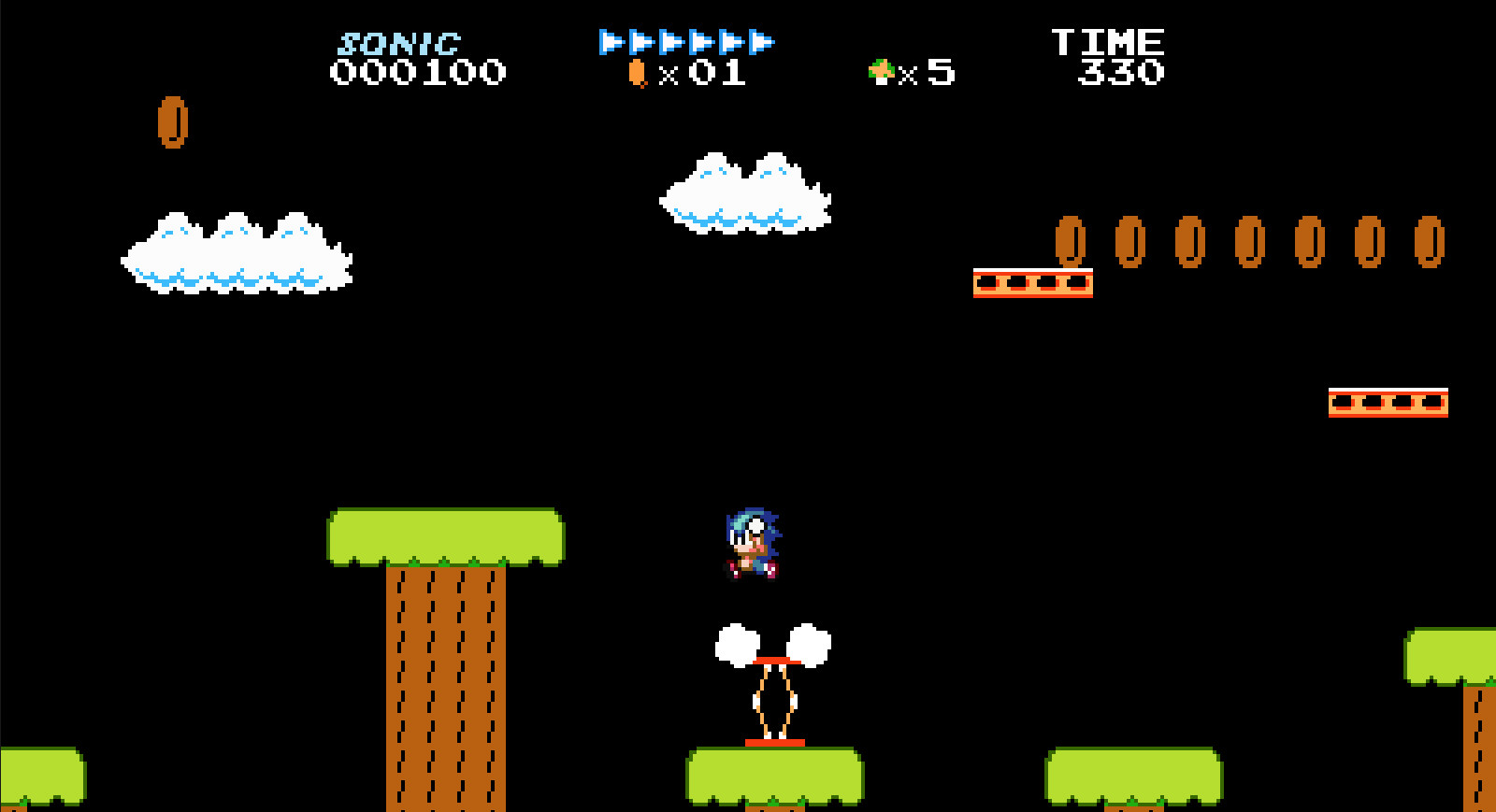 SMW STYLED SONIC IN SONIC BOLL (Over Mario) [Sonic Boll] [Mods]