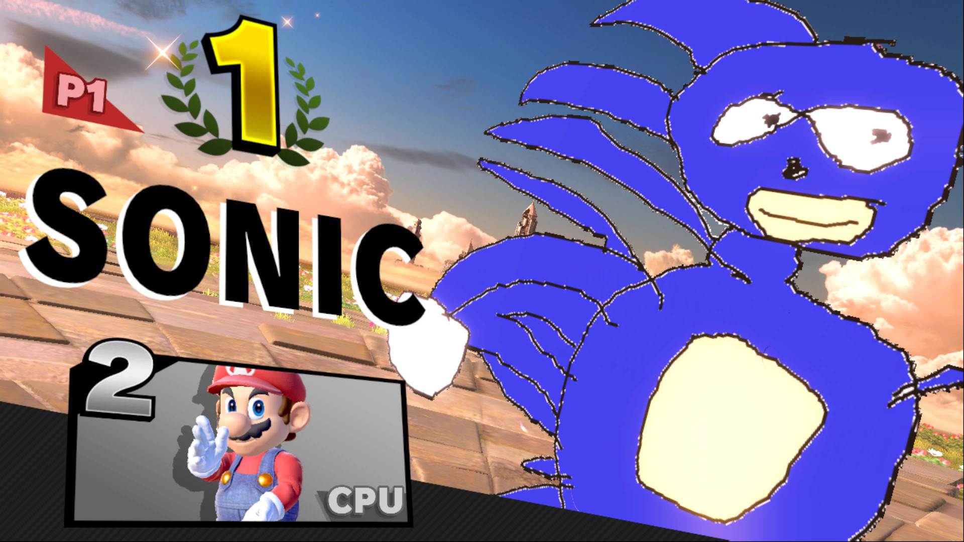 Sanic Hegehog Mod for Super Smash Bros. Ultimate | SSBU Mods