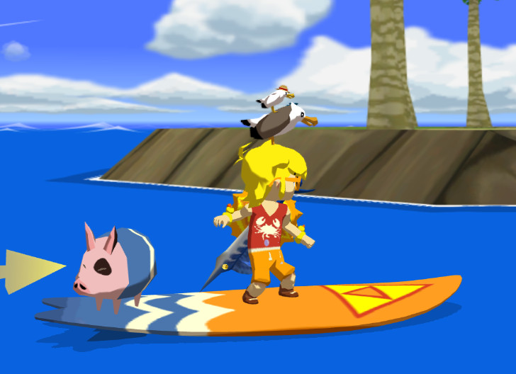 Vacation Link Mod for The Legend of Zelda: The Wind Waker | Wind Waker Mods
