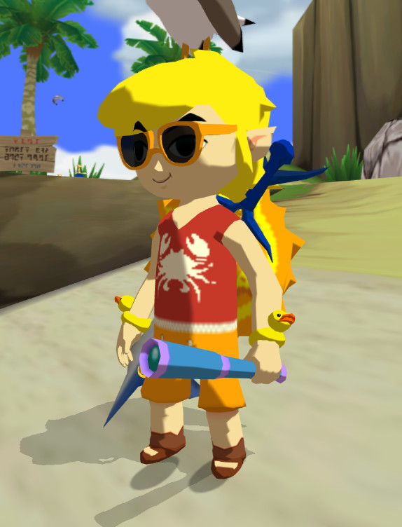Vacation Link Mod for The Legend of Zelda: The Wind Waker | Wind Waker Mods