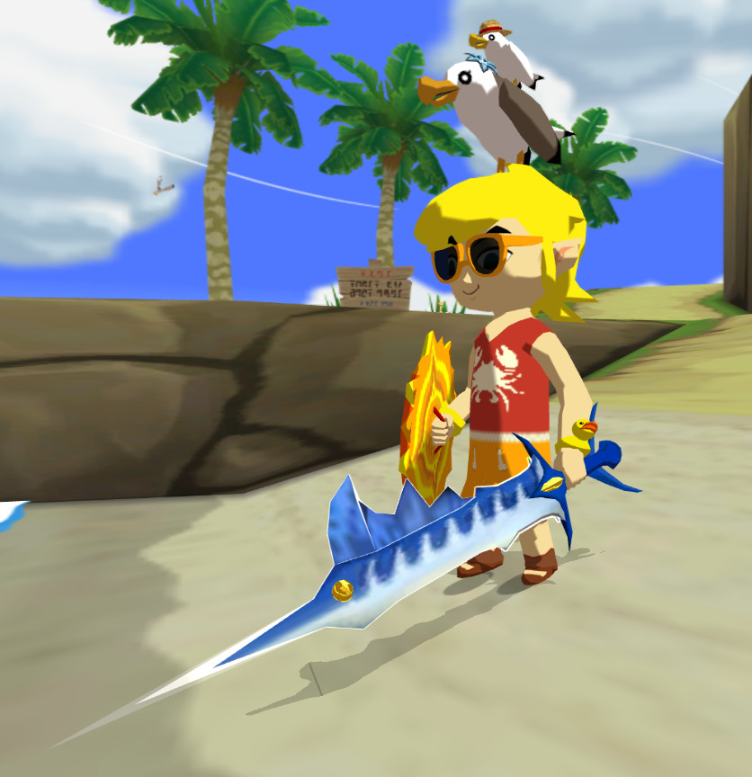 Vacation Link Mod for The Legend of Zelda: The Wind Waker | Wind Waker Mods