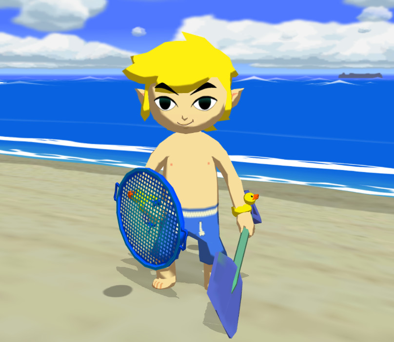 Vacation Link Mod for The Legend of Zelda: The Wind Waker | Wind Waker Mods