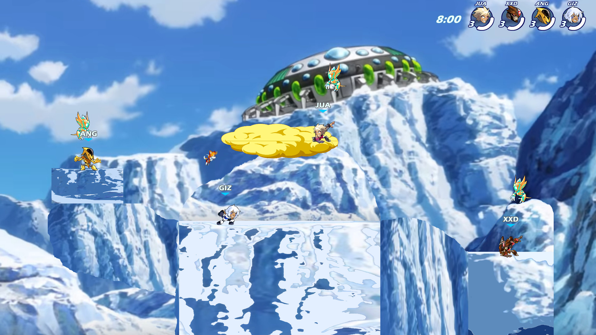 Tree Fort Map Mod - DragonBall Super Broly: Arctic Mod for Brawlhalla ...