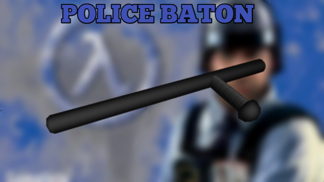 Police Baton [Crowbar Reskin] [Sven Co-op] [Mods]