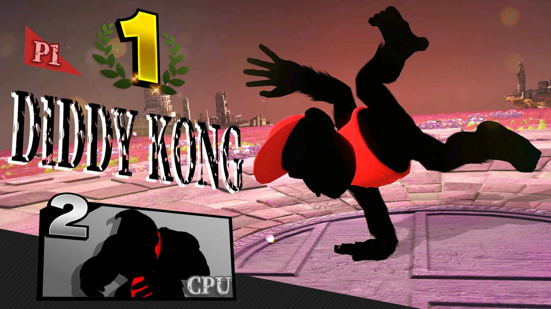 Silhouette Diddy Kong Mod for Super Smash Bros. Ultimate | SSBU Mods