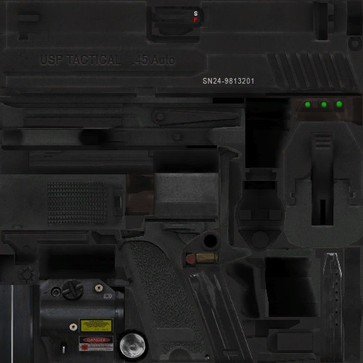 Pistol/Machine pistols 6x upscale texture test Mod for Call of Duty ...