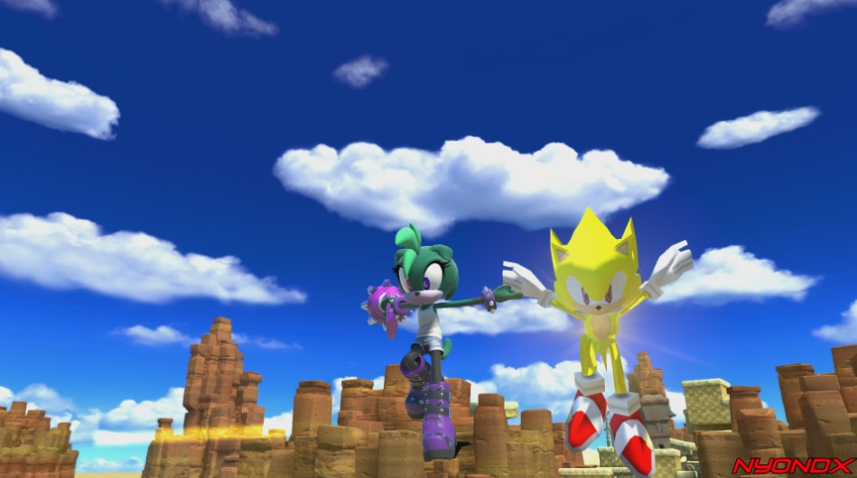 Sonic Rush model (UPDATED!) Mod for Sonic Forces | SFCS Mods