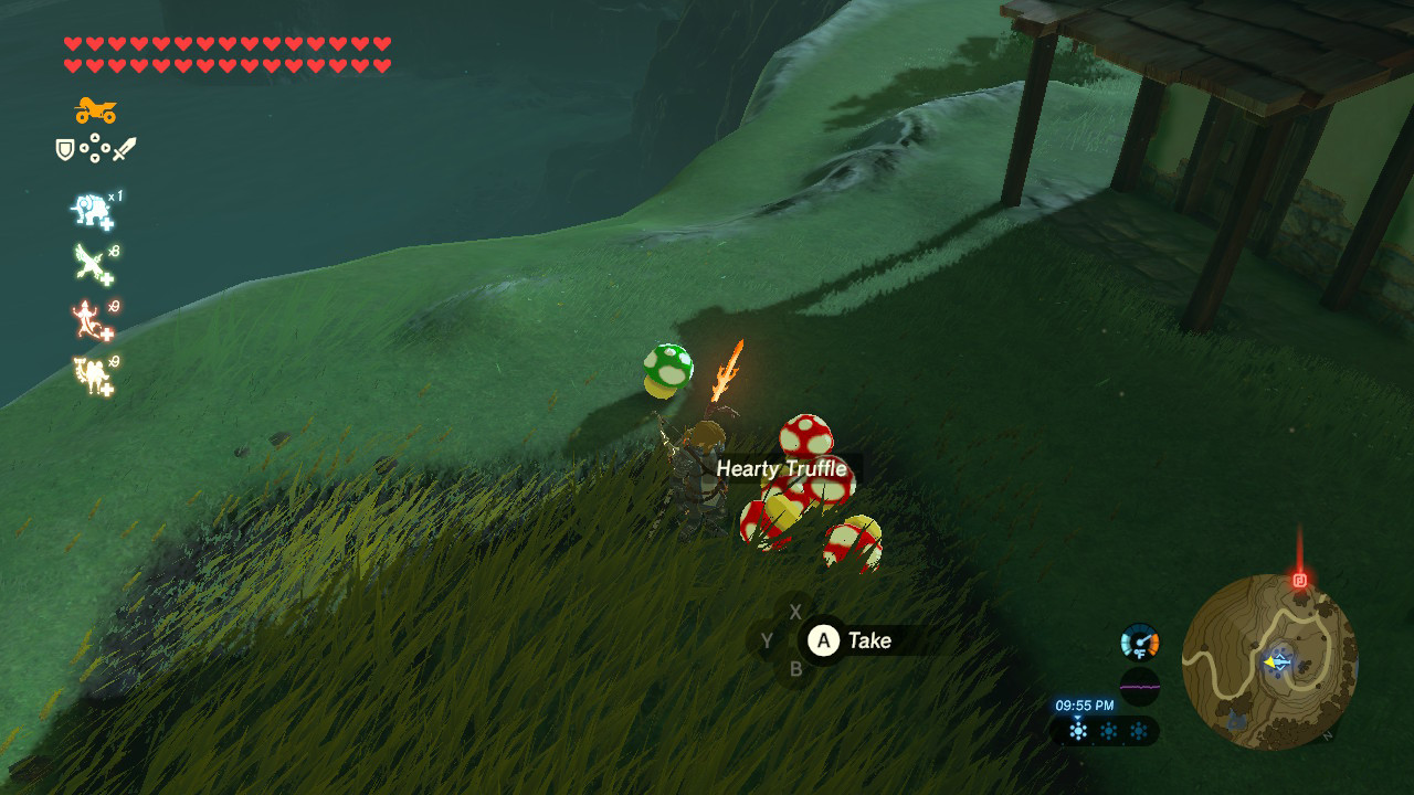 Mario Mushrooms over Truffles Mod for The Legend of Zelda: Breath of ...