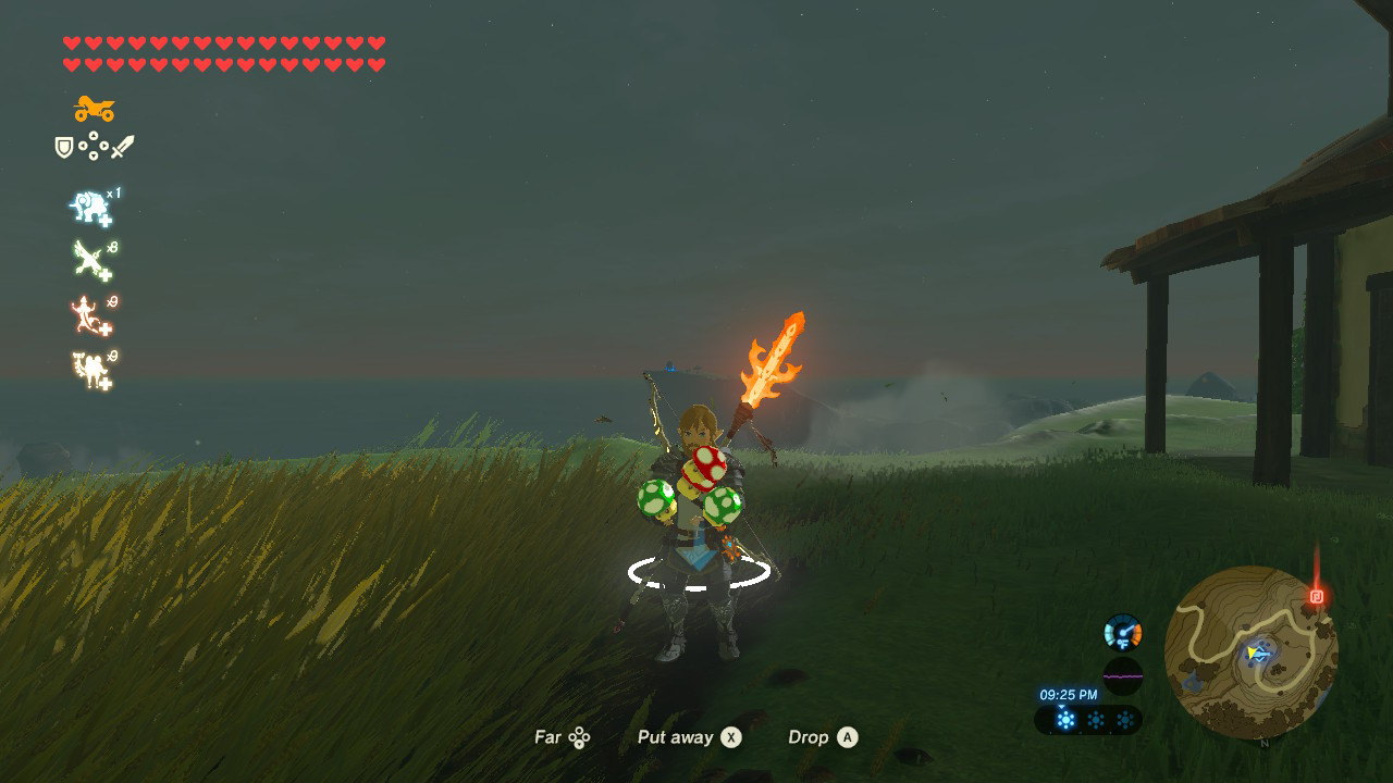 Mario Mushrooms over Truffles Mod for The Legend of Zelda: Breath of ...