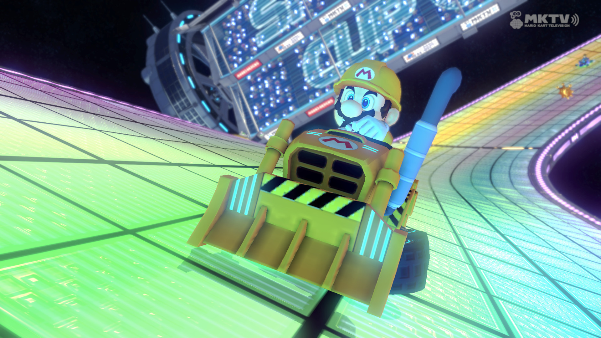 Builder Mario from MKT Mod for Mario Kart 8 | MK8 Mods