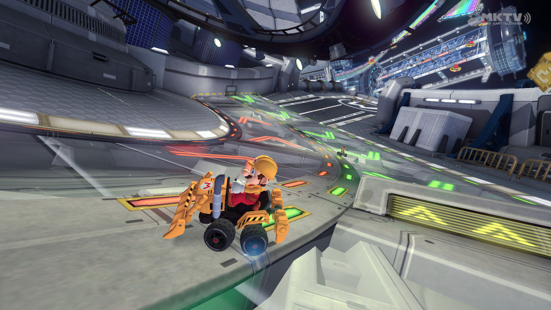 Builder Mario from MKT Mod for Mario Kart 8 | MK8 Mods