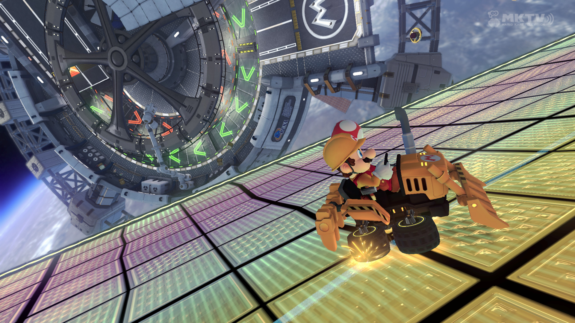 Builder Mario from MKT Mod for Mario Kart 8 | MK8 Mods