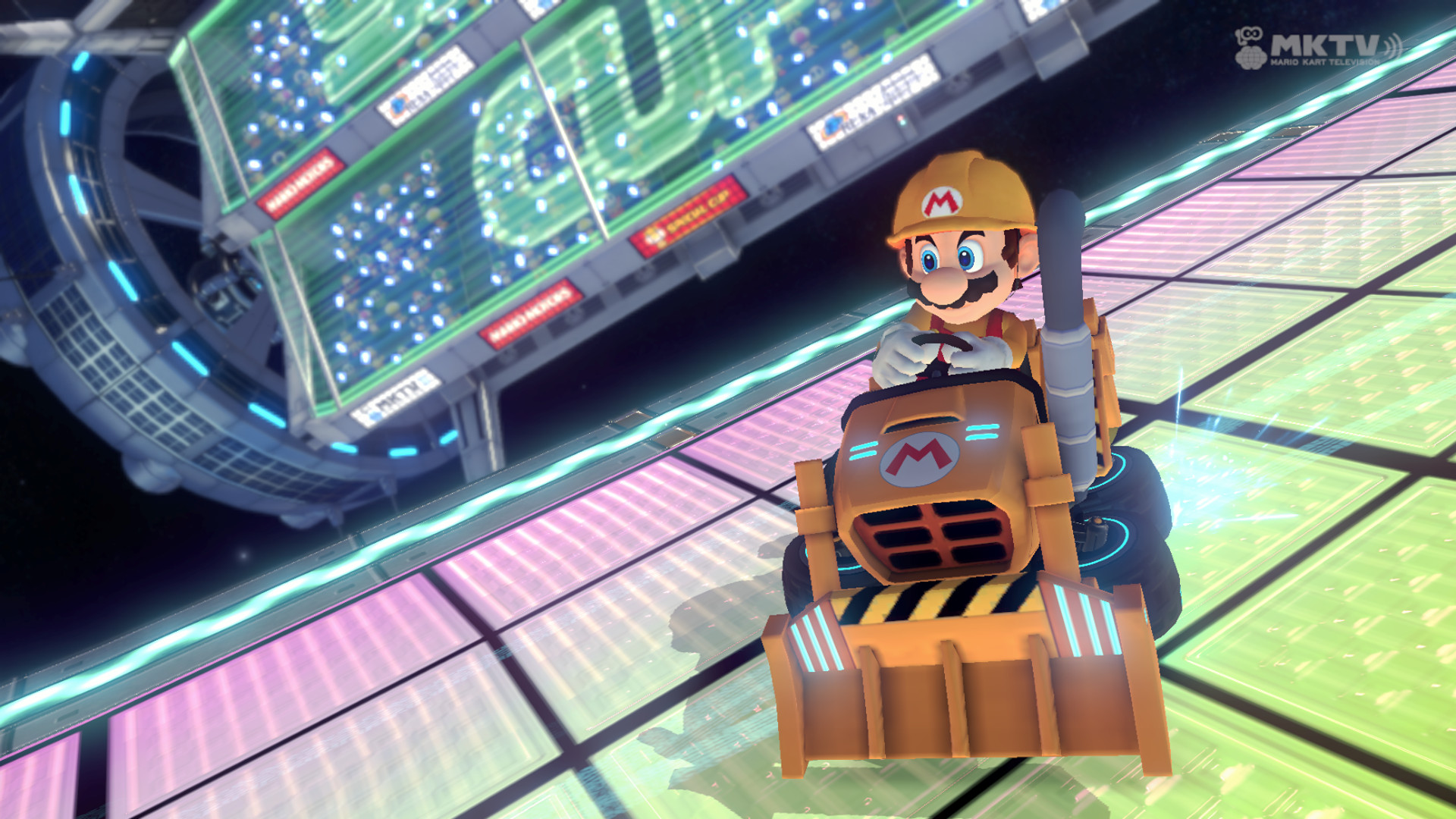 Builder Mario from MKT Mod for Mario Kart 8 | MK8 Mods