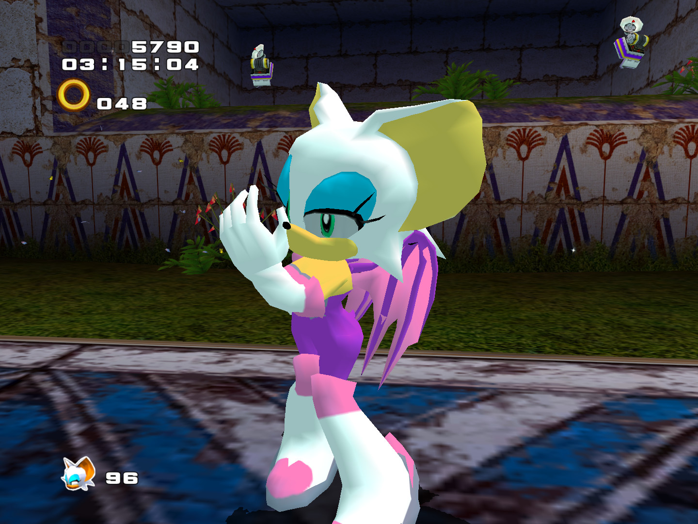 Shadow the Hedgehog Themed and Textured Rouge Mod for Sonic Adventure 2 ...