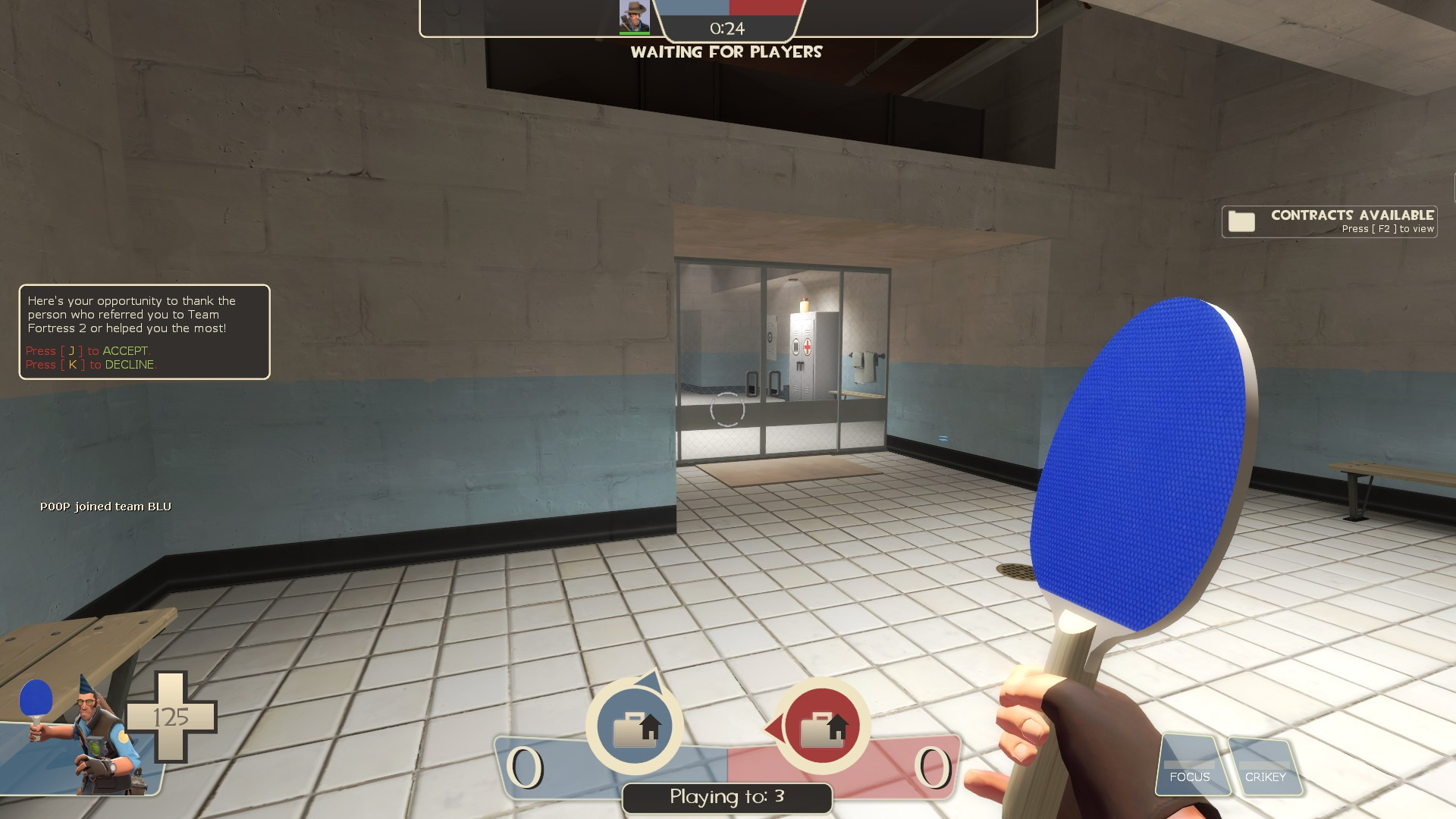 Ping-Pong Paddle Mod for Team Fortress 2 | TF2 Mods