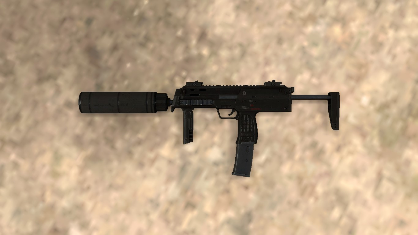 Hyper3D MP7 on Mr.Brightside Animation for TMP Mod for Counter-Strike: Source | CS:S Mods