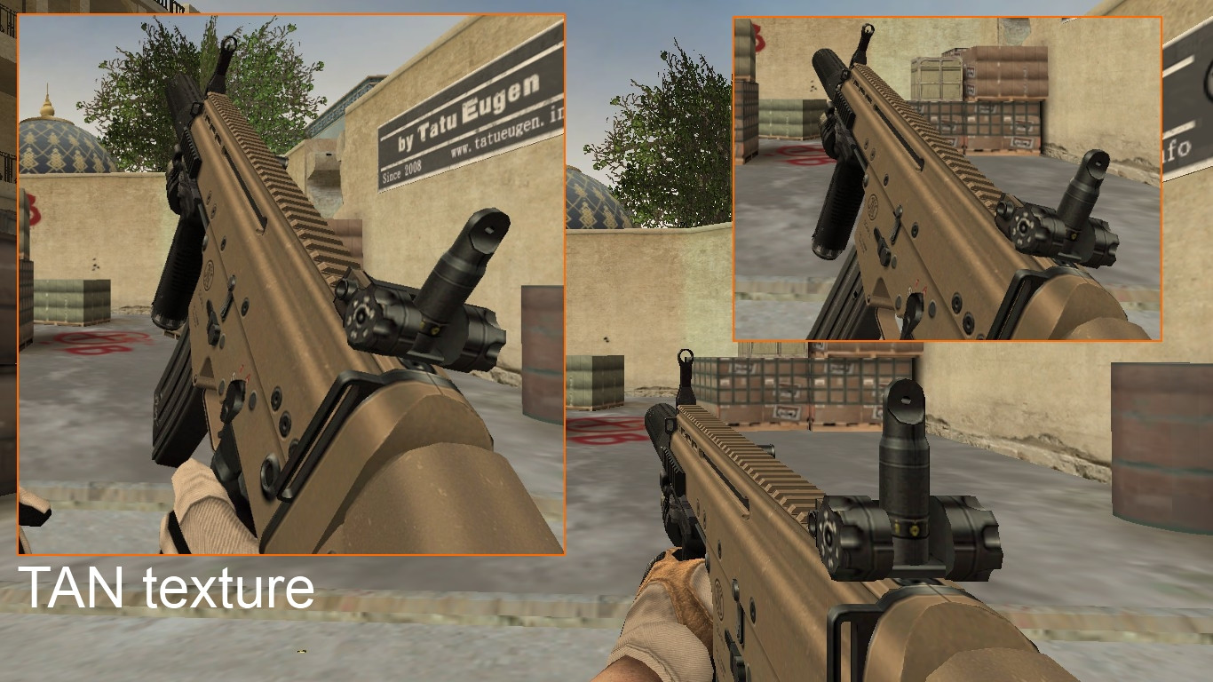 USMC Scar-L for Counter Strike 1.6 Mod for Counter-Strike 1.6 | CS1.6 Mods