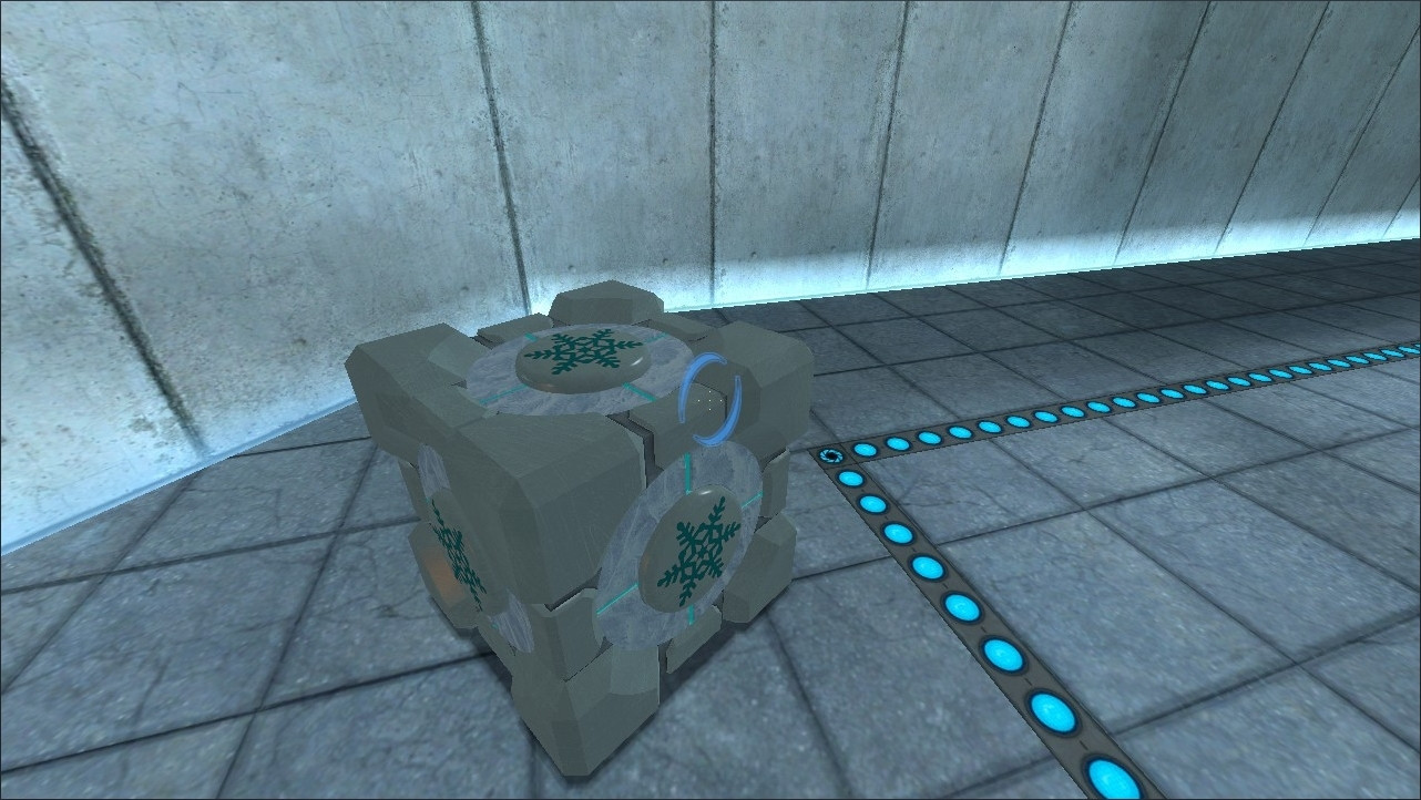 Blue Portals - Ice Cube Retexture Mod for Portal | PRTL Mods