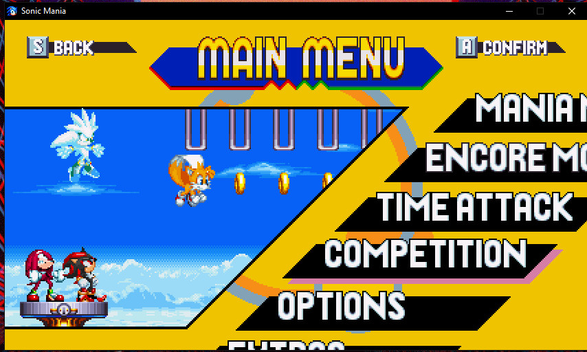 Modern Mania 1.0 Mod for Sonic Mania | SM Mods