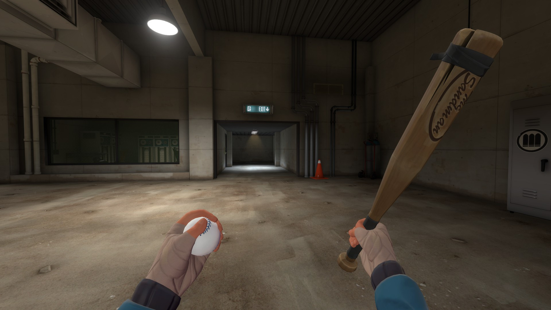 Minimal Team Colored Sandman [Team Fortress 2] [Mods]