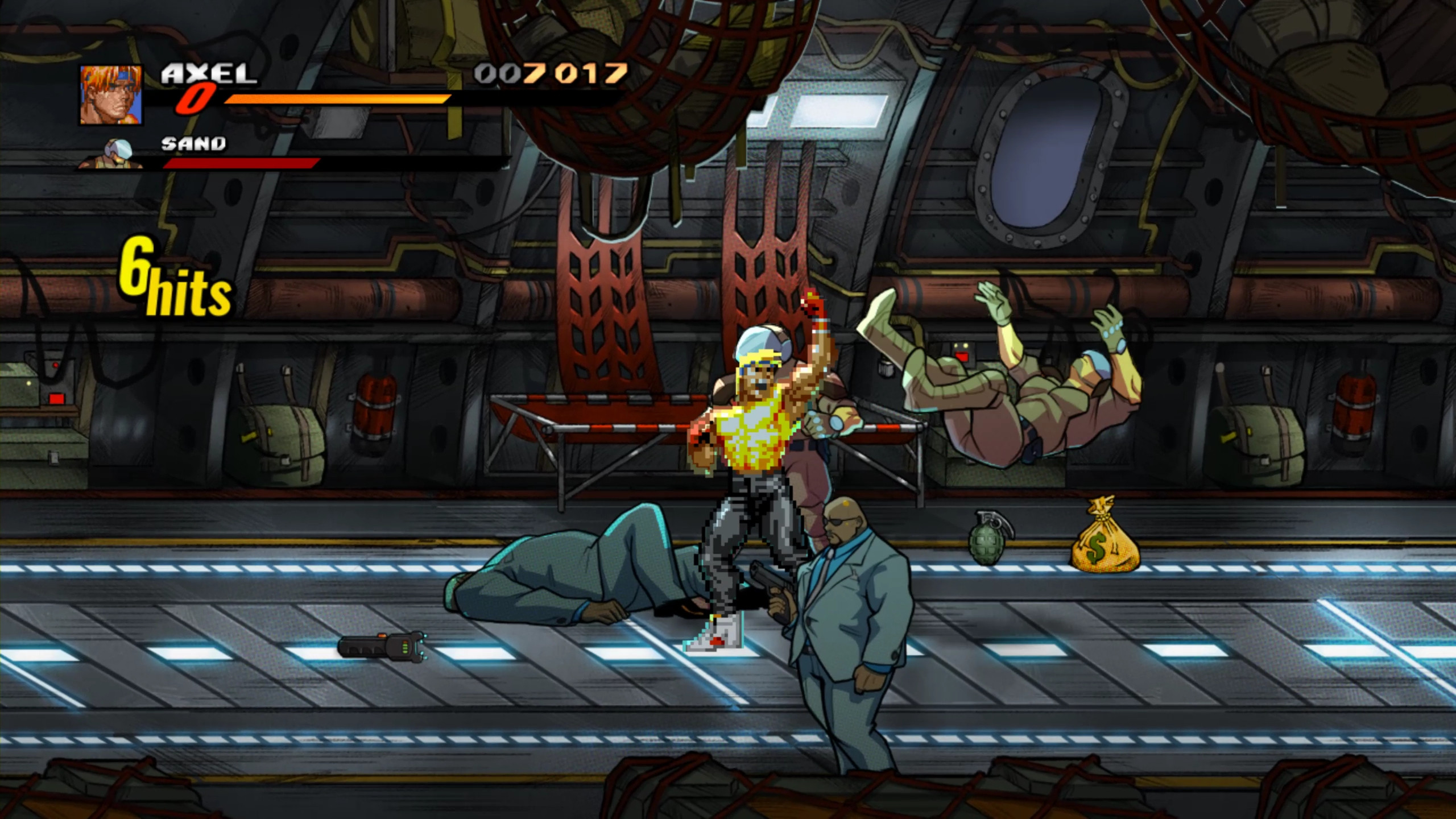 Axel 3 with SOR3 Colors Mod for Streets of Rage 4 | SOR4 Mods