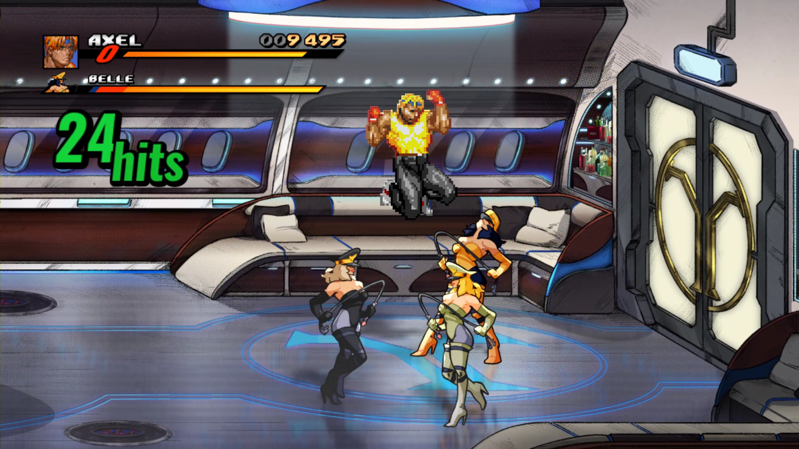 Axel 3 with SOR3 Colors Mod for Streets of Rage 4 | SOR4 Mods