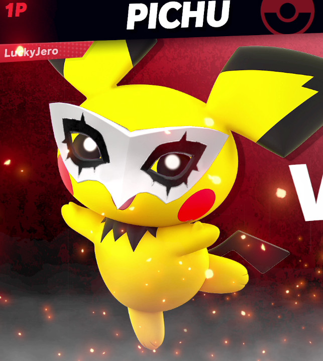 Joker Pichu + Shiny Alt! Mod for Super Smash Bros. Ultimate | SSBU Mods
