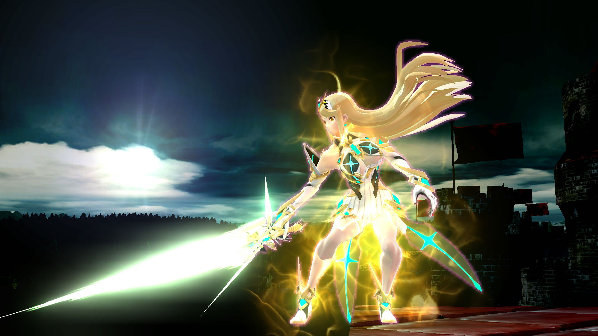 XC2 Mythra Mod for Super Smash Bros. (Wii U) | SSB4U Mods