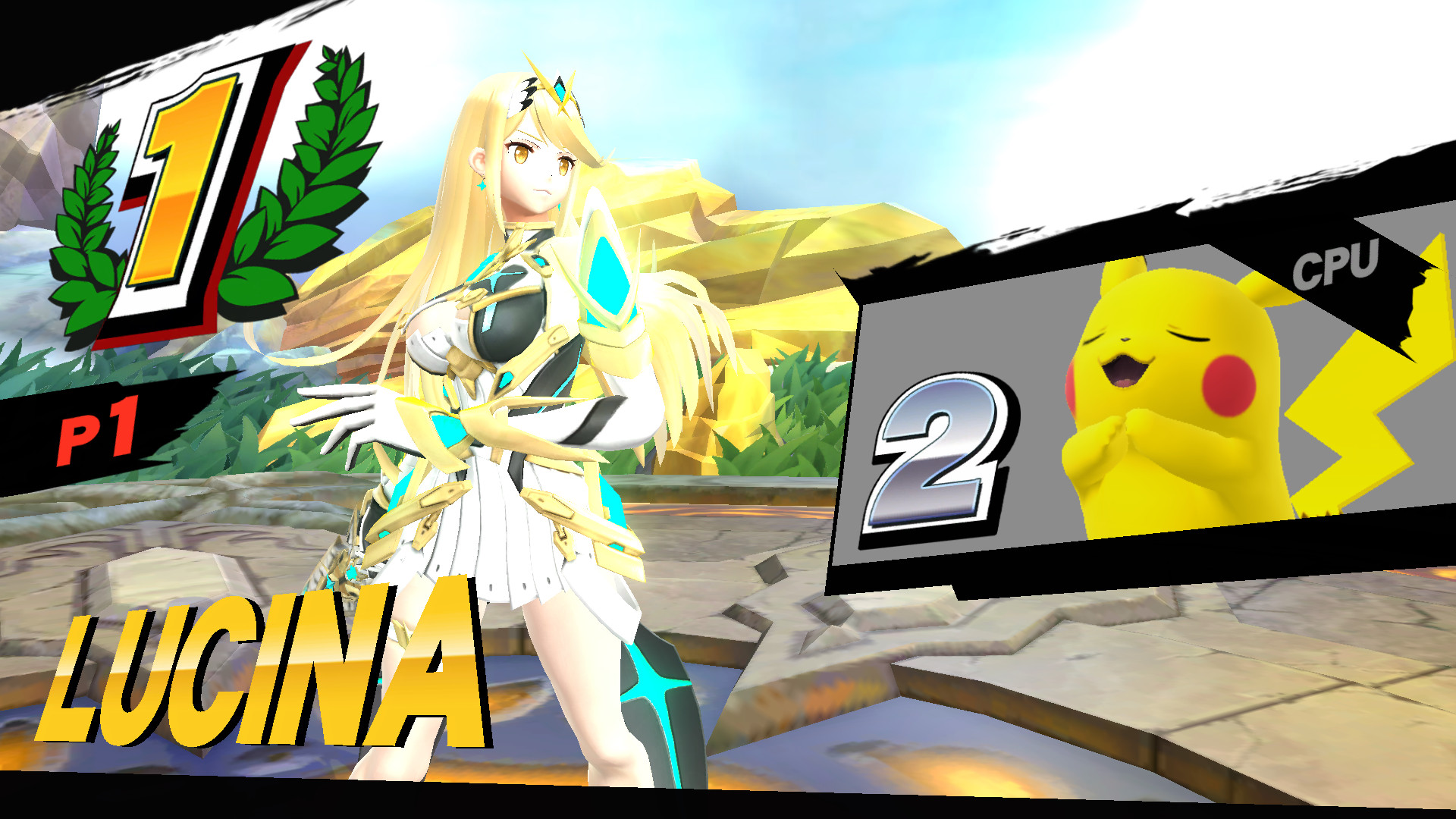 XC2 Mythra Mod for Super Smash Bros. (Wii U) | SSB4U Mods