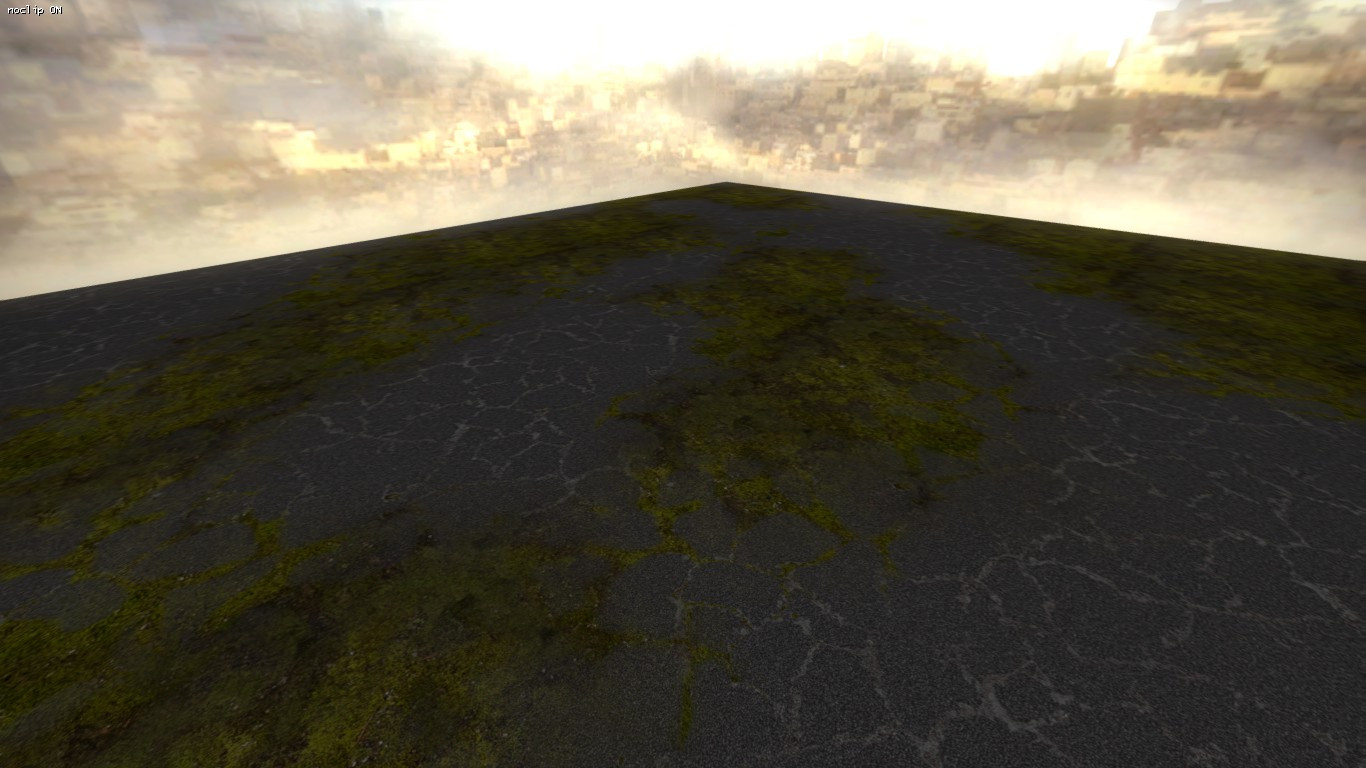 HD Asphalt and HD Mossy Ground Texture Blended [Source Engine] [Mods]