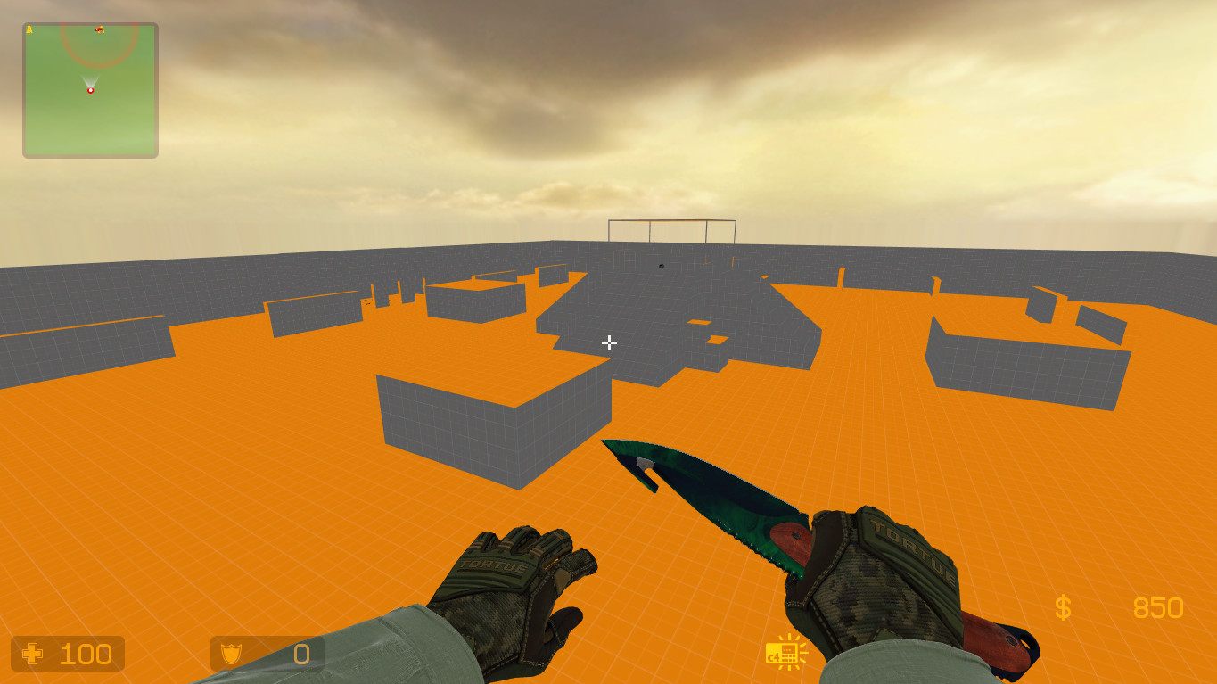 AIM map w/ a bombsite and buyzones. [Counter-Strike: Source] [Mods]