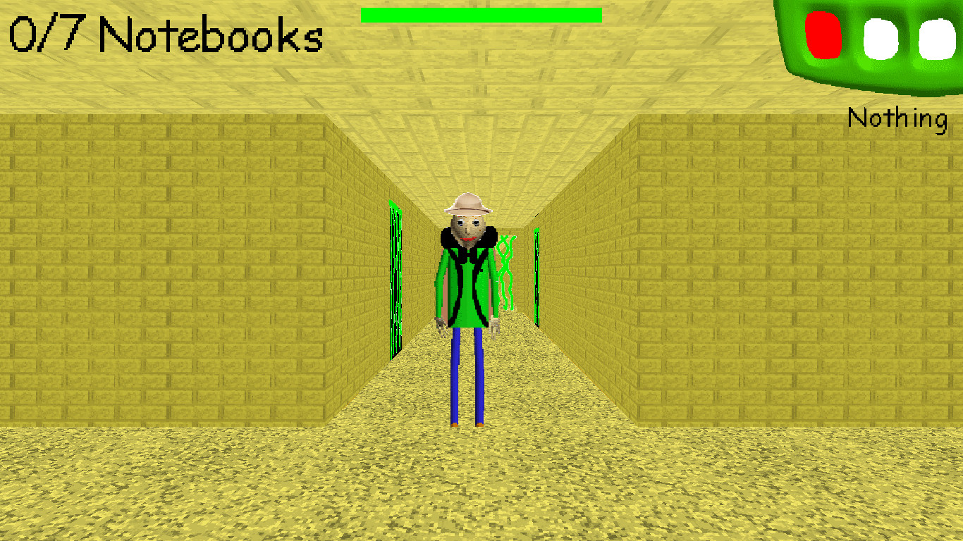 Baldi into the lost city Mod for Baldi's Basics | Baldi Mods