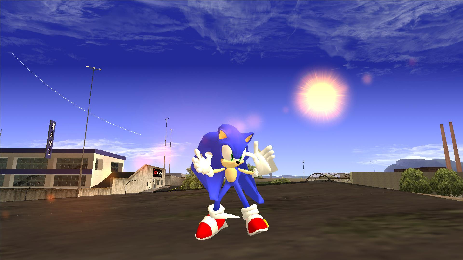 Dash Sonic (GTA San Andreas Version) Mod for Grand Theft Auto: San ...