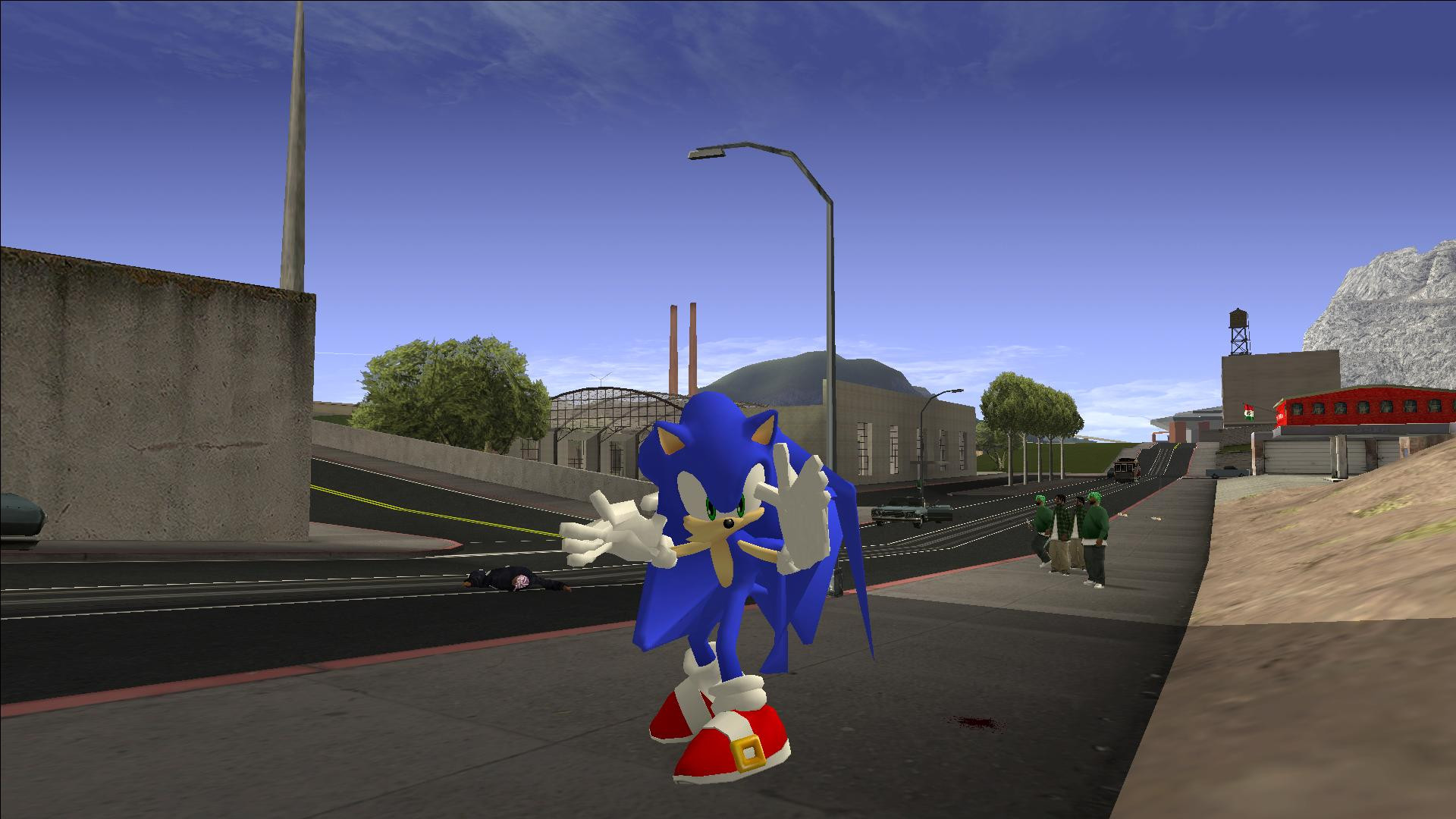Dash Sonic (GTA San Andreas Version) Mod for Grand Theft Auto: San ...