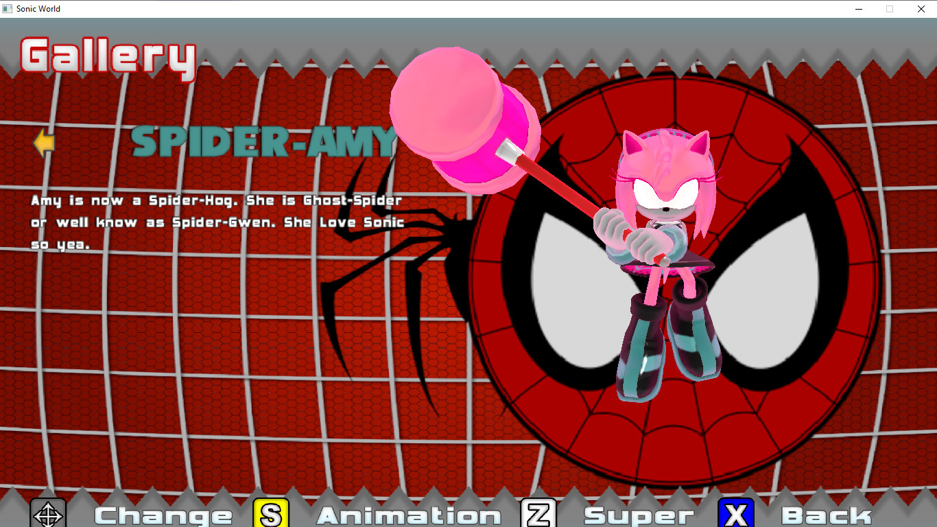 Spider-Hog texture skin pack Mod for Sonic World | SW Mods