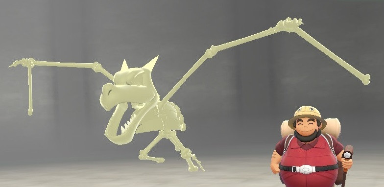 Skeletal Aerodactyl [Pokemon: Let's Go!] [Mods]