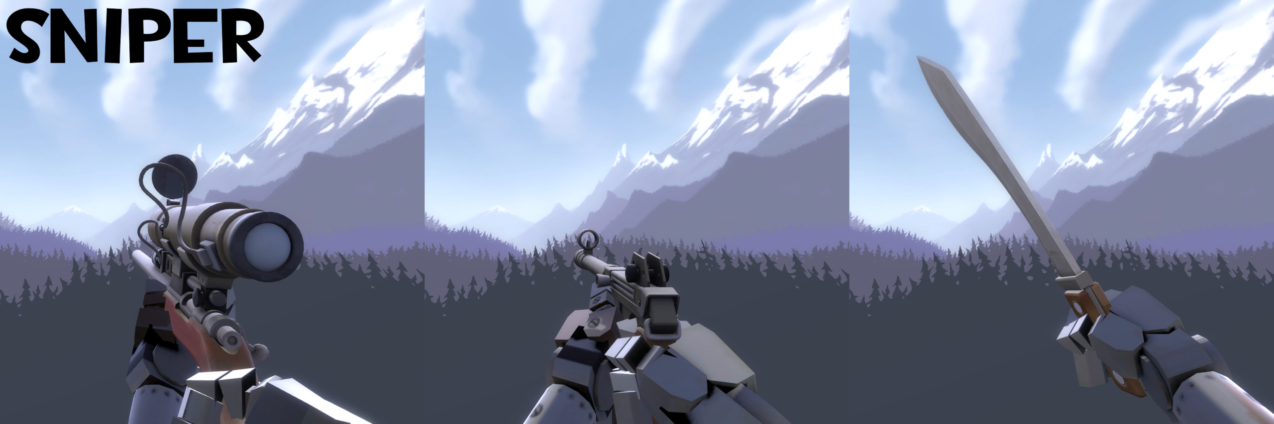 Robotic Viewmodels Mod for Team Fortress 2 | TF2 Mods