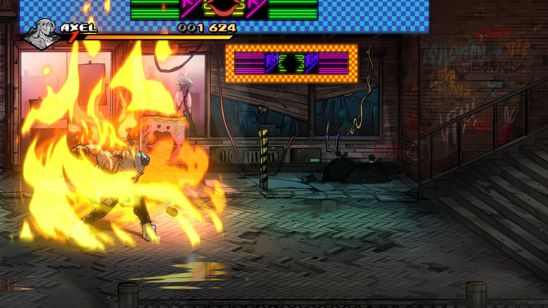 Concept Art Axel Mod for Streets of Rage 4 | SOR4 Mods