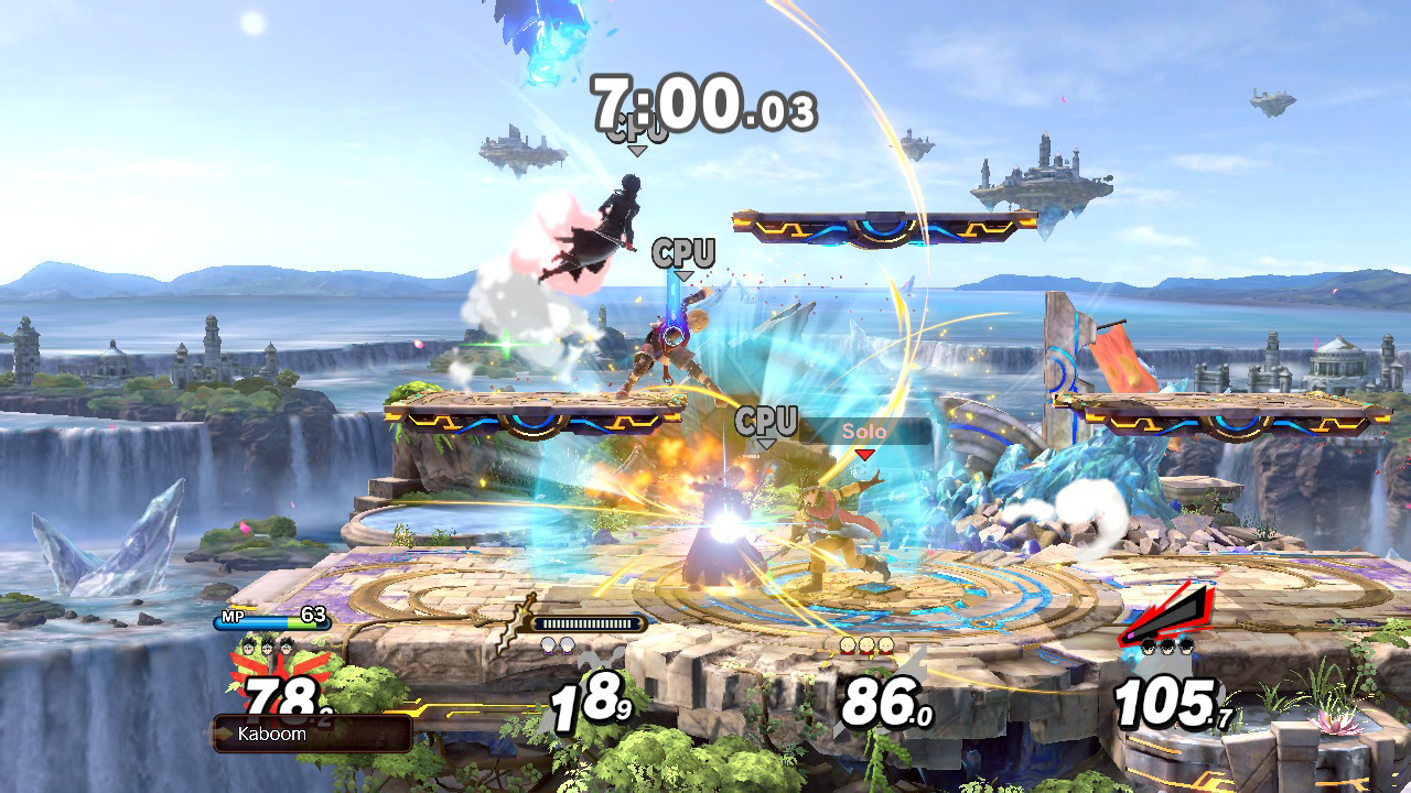 Melee HUD Layout! [Super Smash Bros. Ultimate] [Mods]