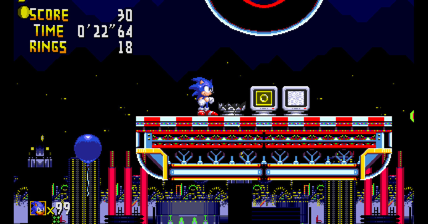 Sonic 3 complete (1/2) Monitor icons Mod for Sonic 3 A.I.R. | S3AIR Mods