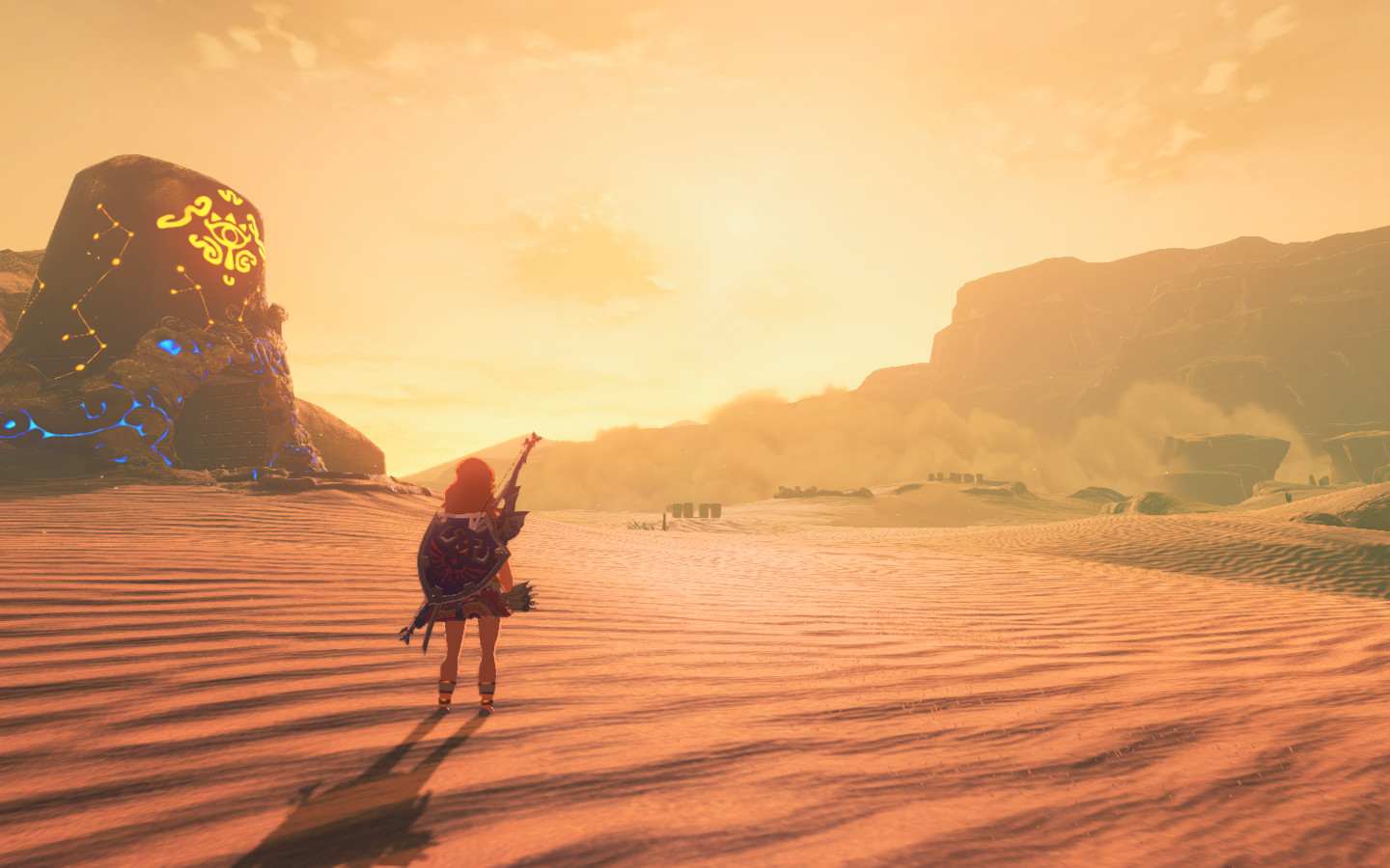 Skyward sword inspired ReShade for BotW Mod for The Legend of Zelda ...