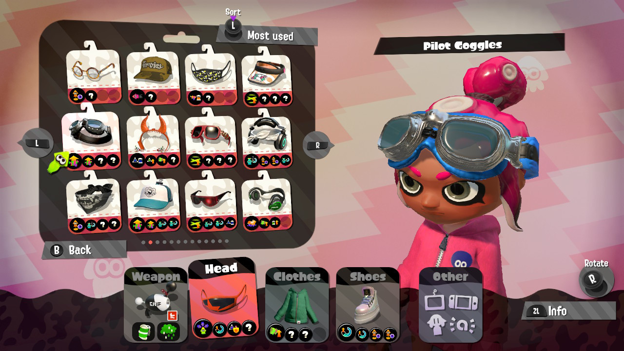 Gear Refresh Mod for Splatoon 2 | Splatoon 2 Mods