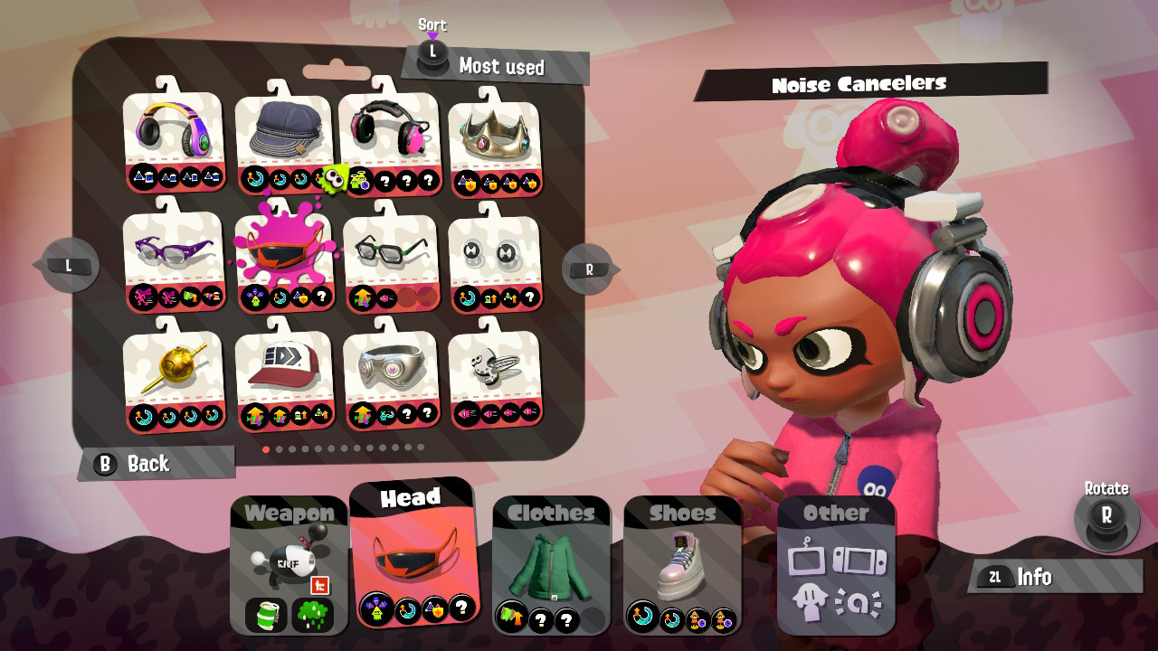 Gear Refresh Mod for Splatoon 2 | Splatoon 2 Mods