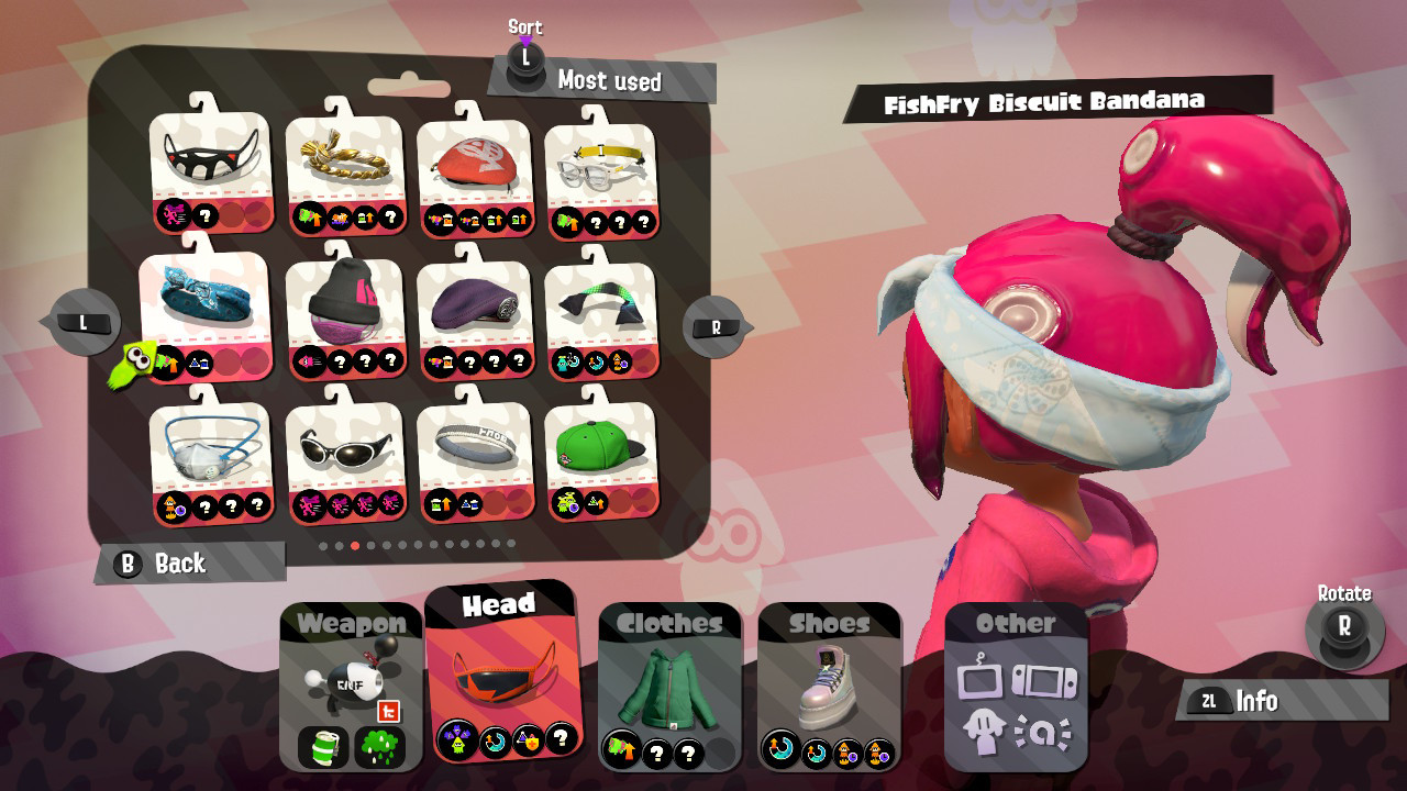 Gear Refresh Mod for Splatoon 2 | Splatoon 2 Mods
