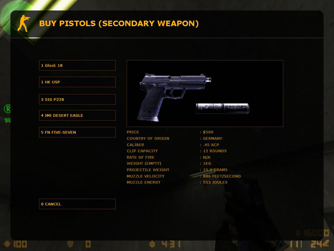 Fixed Weapon Names V.2 [Counter-Strike 1.6] [Mods]